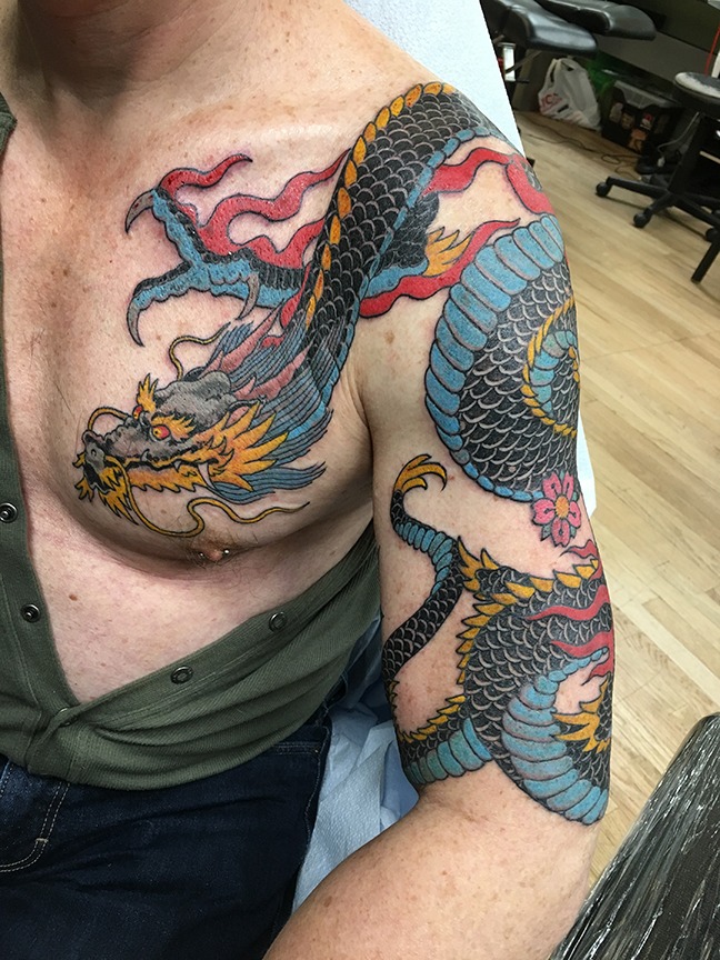 Dragon Tattoos Rising Dragon One Of The Best Tattoo Shops In NYC Dragon Tattoos Rising Dragon One Of The Best Tattoo Shops In NYC